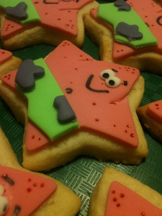 Medusa's Cakes: Bob esponja y galletas de Patricio / Sponge Bob and ...