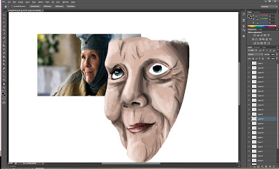 Chasing the Muse: Game of Thrones Fan Art: Lady Olenna Tyrell