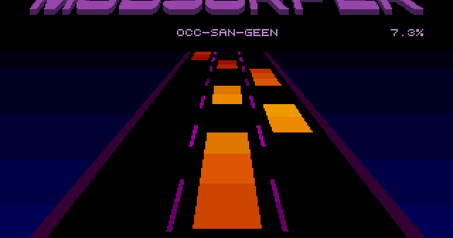 Indie Retro News: ModSurfer - A free rhythm game for the Commodore Amiga!