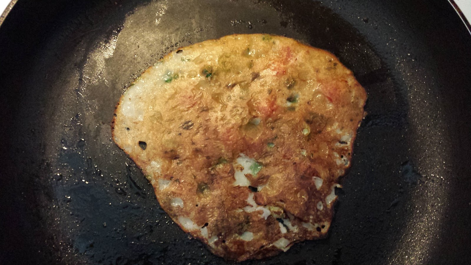 Mazi Khadyasafari: Tandalache ghavan/dhirde (Rice pancake)