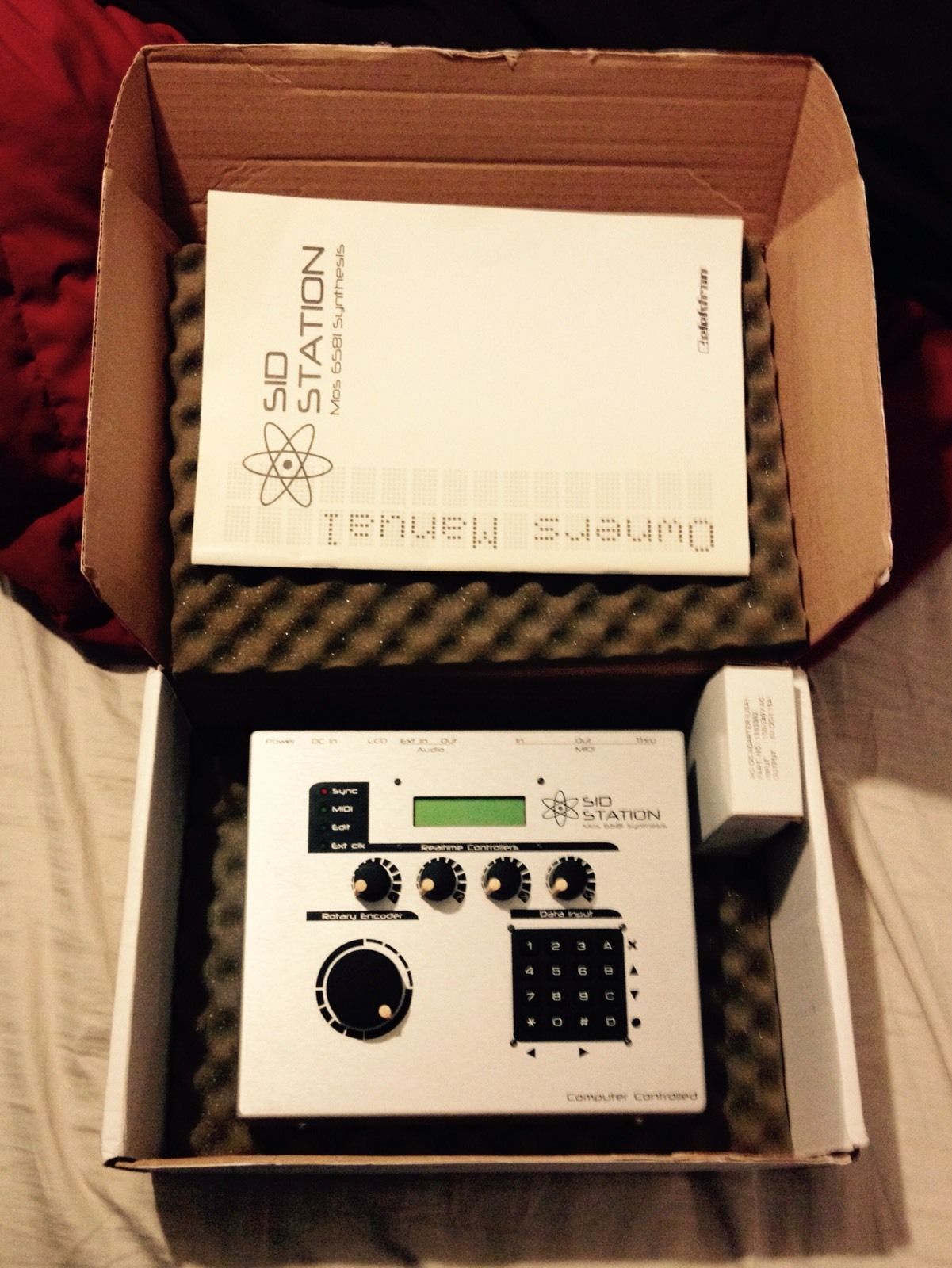 MATRIXSYNTH: Elektron Sid Station Mos 6581 with Original Box