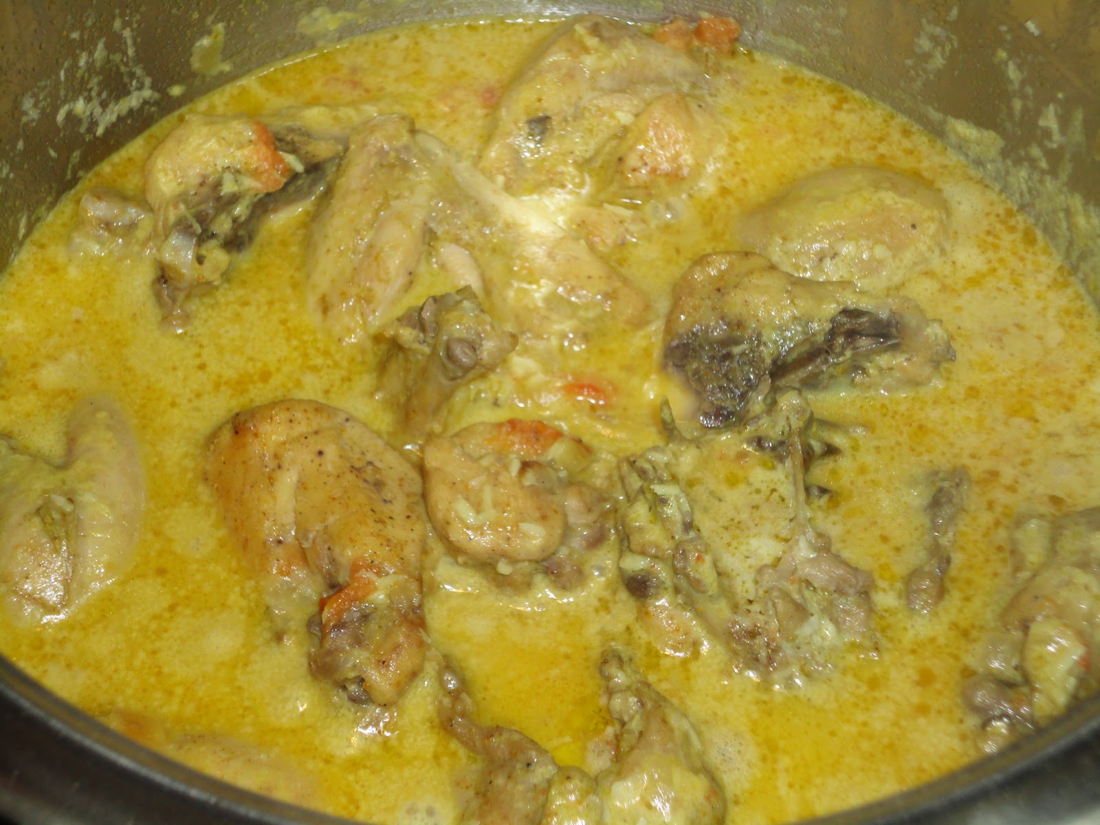 Receitas ao Desafio: Frango de Caril