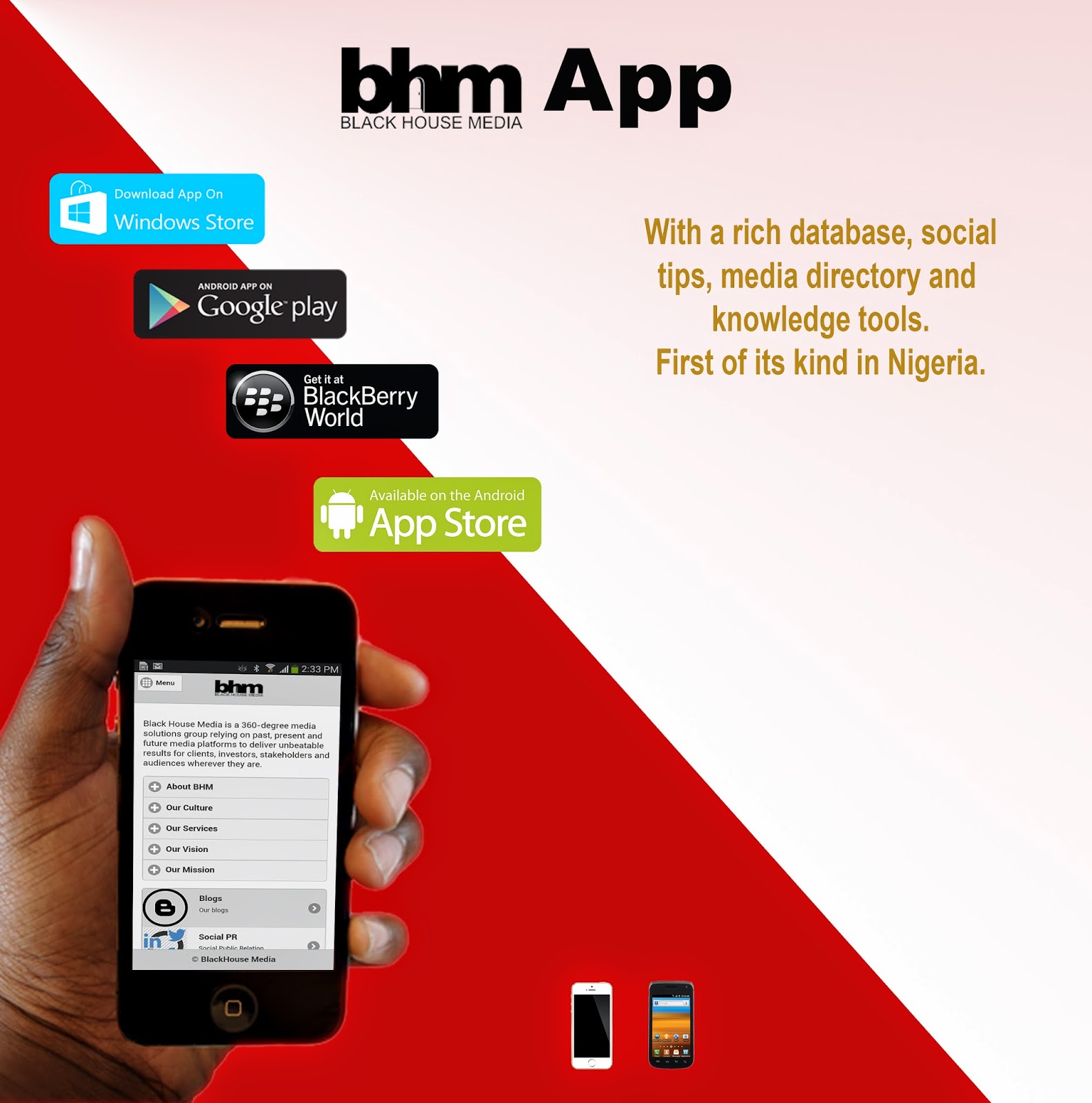 Black House Media launches revolutionary PR App in Nigeria