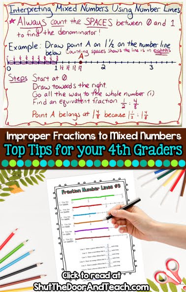 Shut The Door And Teach How To Teach Mixed Numbers And Improper Fractions shut-the-door-and-teach-how-to-teach-mixed-numbers-and-improper-fractions