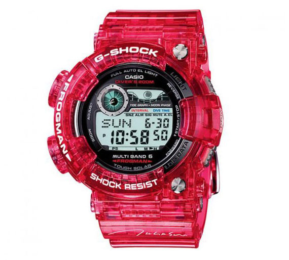 All red GShock: G-Shock Model number notation