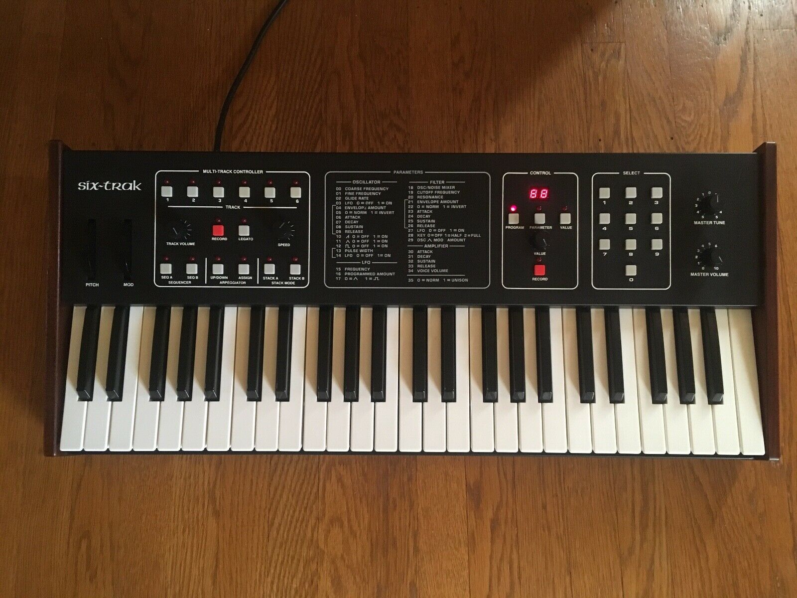 MATRIXSYNTH: Sequential Circuits Six-Trak Vintage Analog Synth