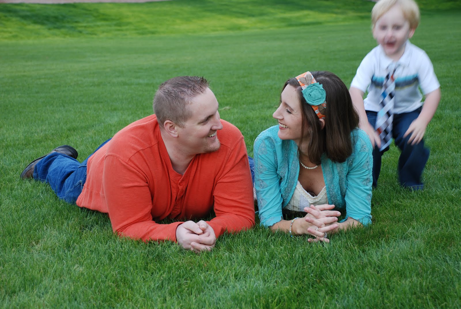 The Color Picker: Colors I chose for our family photo