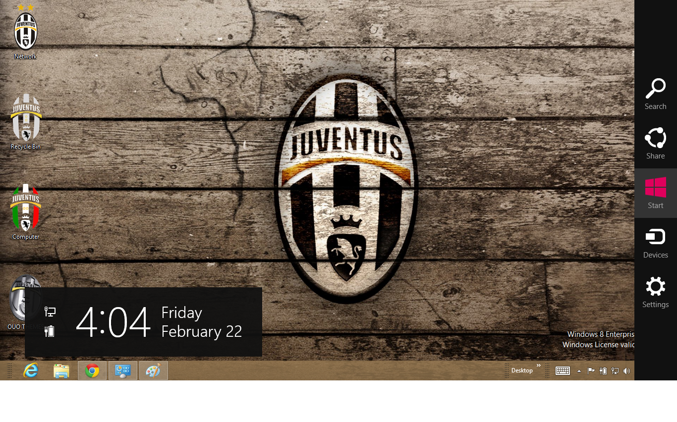 Juventus Windows 7 And 8 Theme | Ouo Themes