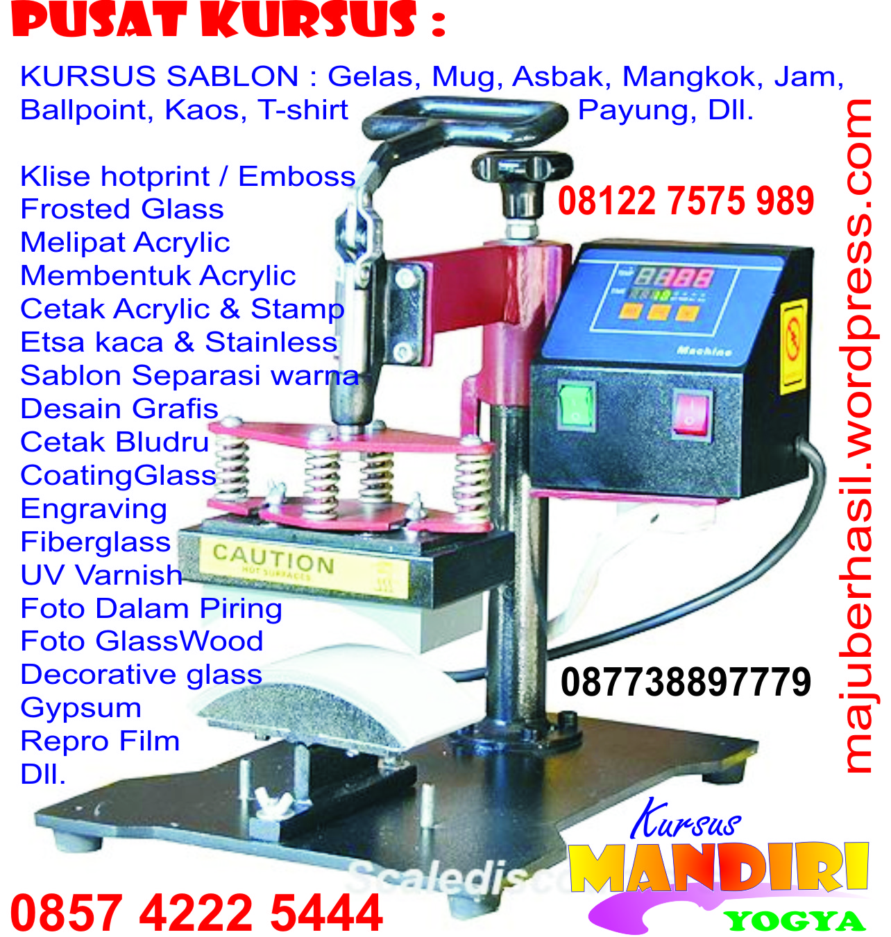 Sablon gelas & mug, Flocking, Digital printing, Engraving, Fiberglass ...
