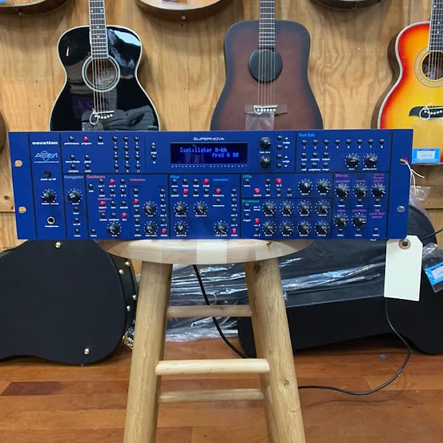 MATRIXSYNTH: Novation Supernova Rack SN 007387