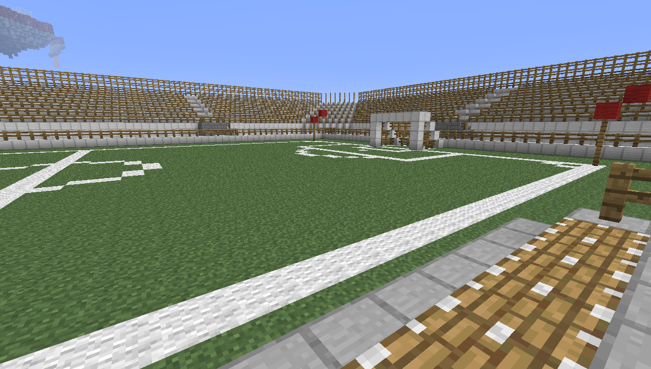 Rakian Minecraft Server: Minecraft Soccer Field