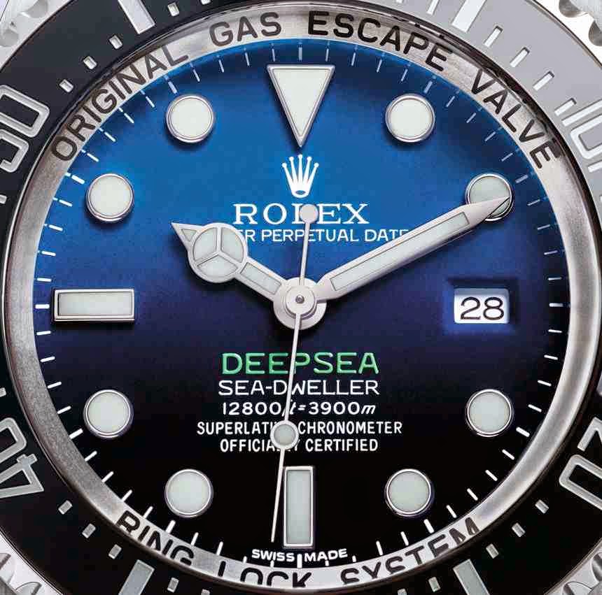 Rolex Deepsea Sea-Dweller D-Blue Dial Watch Is Tribute To James Cameron ...