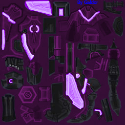 [ Set Gear ] V-Mechanic Color Purple V By GFDark - Lost Saga Skin By ...