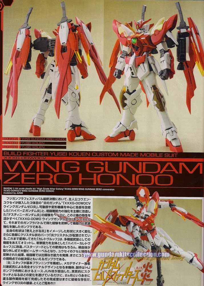 Custom Build: 1/144 Wing Gundam Zero Honoo