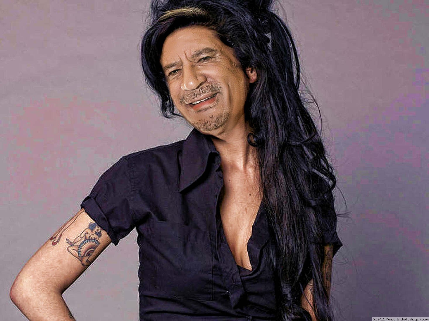 FUNNY MUAMMAR AL-GADDAFI LIBYAN DICTATOR FUNNY PICTURES | FUNNY INDIAN ...