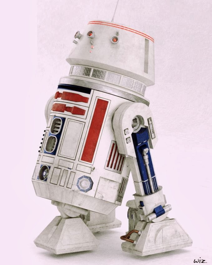 James' R5-D4: Paul Johnson - Artist designer of this R5-D4 Astromech Unit