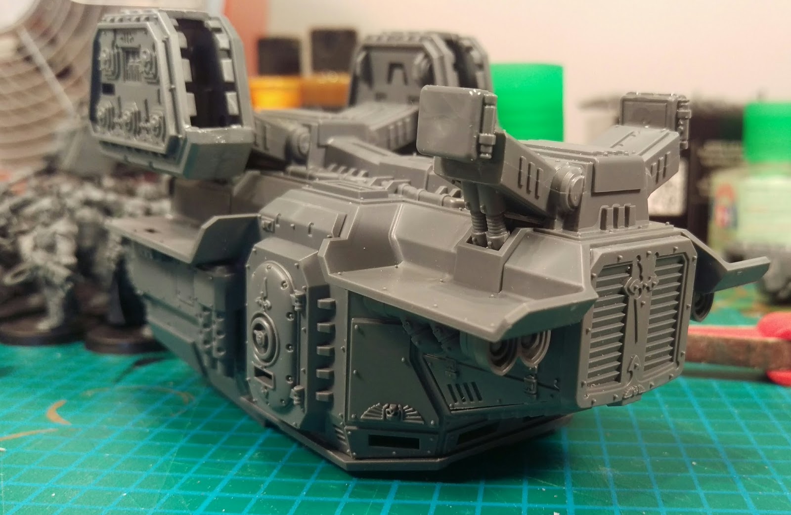 The Miniature Apocalypse: Tempestus Scion Taurox-halftrack - pimp my ...