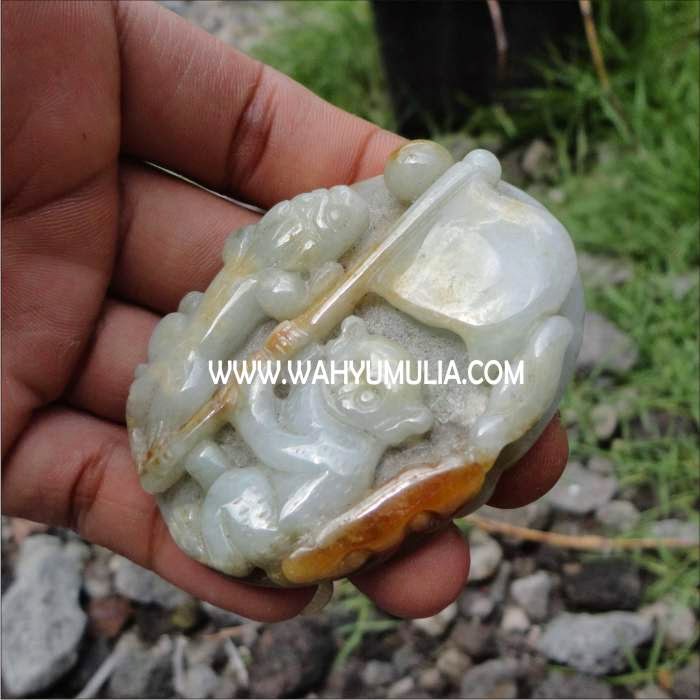 Batu Liontin Giok Jadeit Jade (SOLD) , Toko Batu Permata , Jual Batu ...