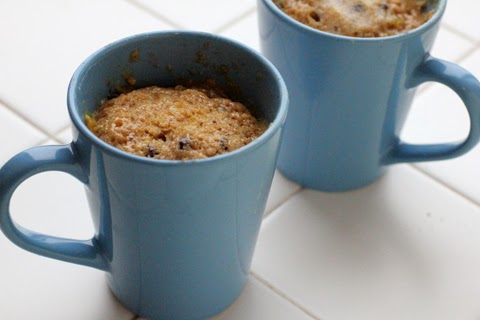 DIY Chocolate Chip Cookie Dough Mug Cake - The Idea King