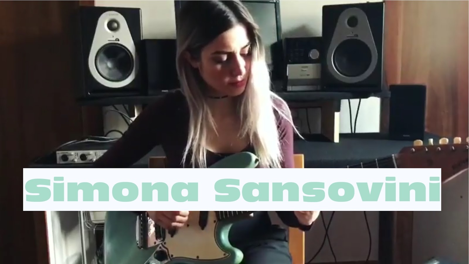 Simona Sansovini: Vintage 1966 Fender Mustang and All of me - jazz ...