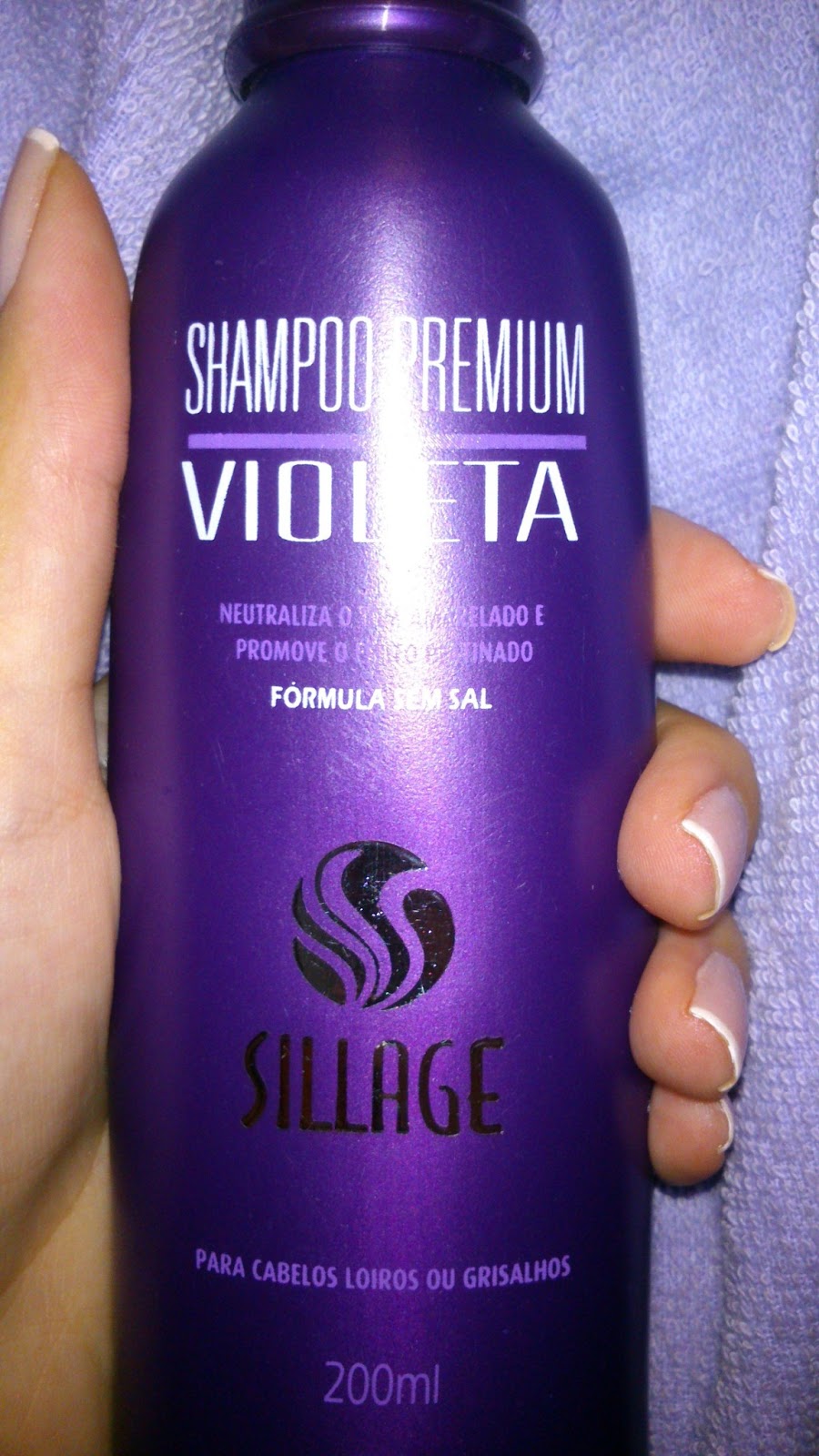 Indecisa por Natureza: Shampoo Premium Violeta – Sillage