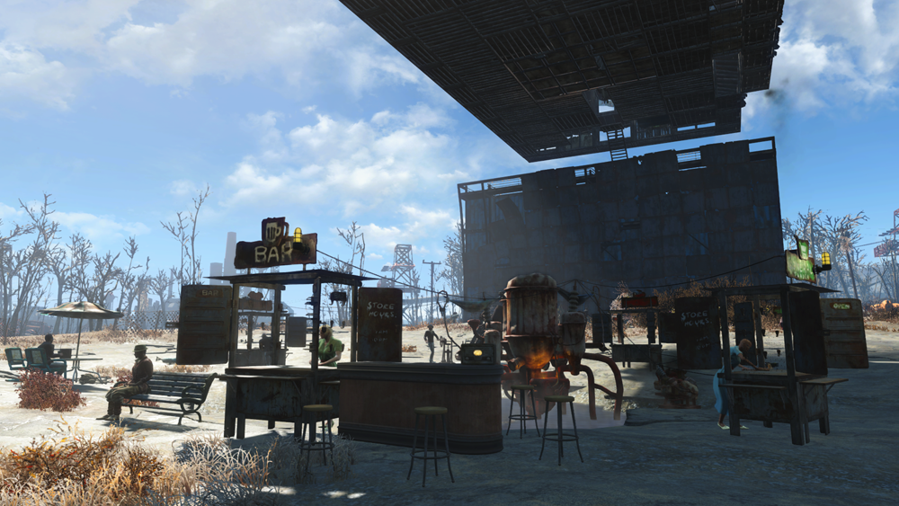 APixelJunkie: Fallout 4 - Starlight Drive In Build