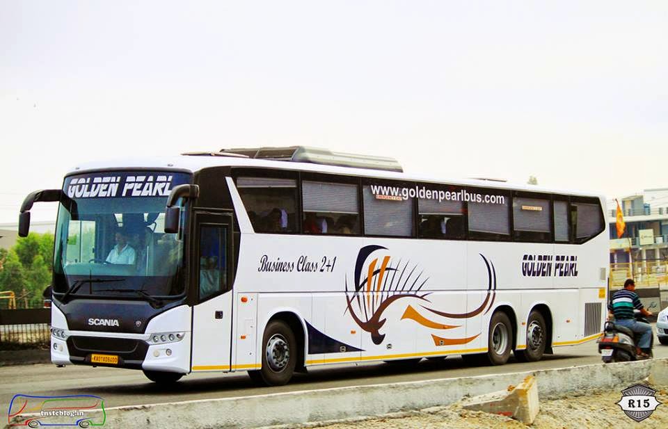 VMSALT Chaser: SCANIA INDIA : GOLDEN PEARL SCANIA METROLINK 14.5M HD