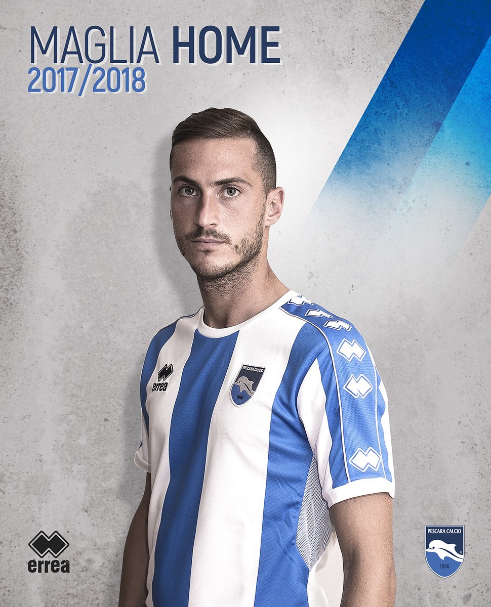Pescara Calcio 17-18 Home, Away & Third Kits Revealed - Footy Headlines