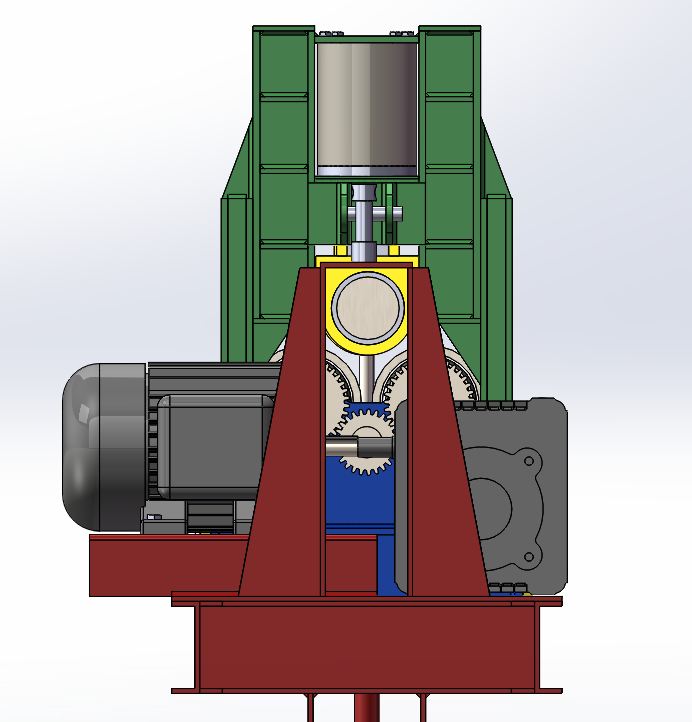 Steel Plate Rolling Machine || Download free 3D cad models #100216