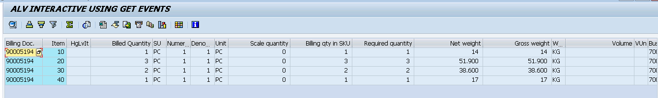 Sap Tech Alv Interactive Report Using Reusealveventsget Function Module