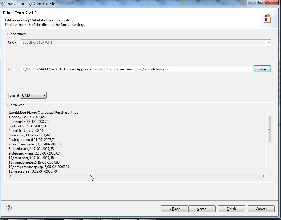Diksha Sea Talend Combine Multiple Files Into One
