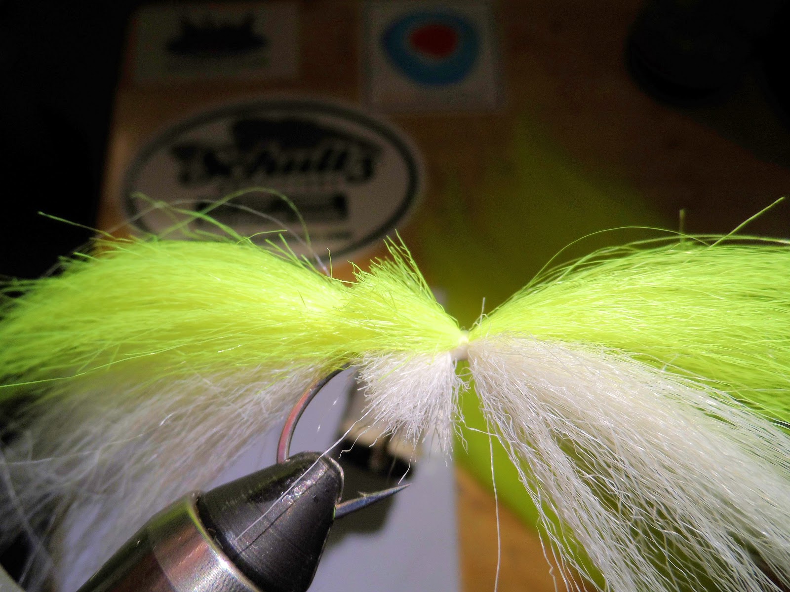 Waiting on a bite..: Craft Fur Minnow/Baitfish SBS!!
