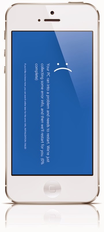 Blue Screen pada iPhone 5S dan Solusinya - Daily Gadget | Portal Berita ...