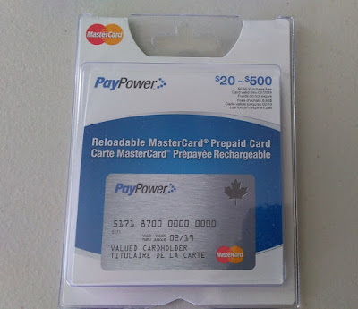 通过AmEx Cobalt购买PayPower Prepaid MasterCard