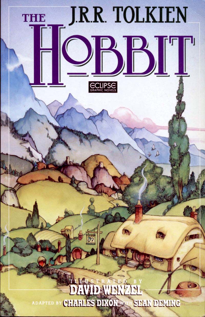 Old-fashioned Comics: The Hobbit TPB (1990 Eclipse Edition) By J.R.R ...