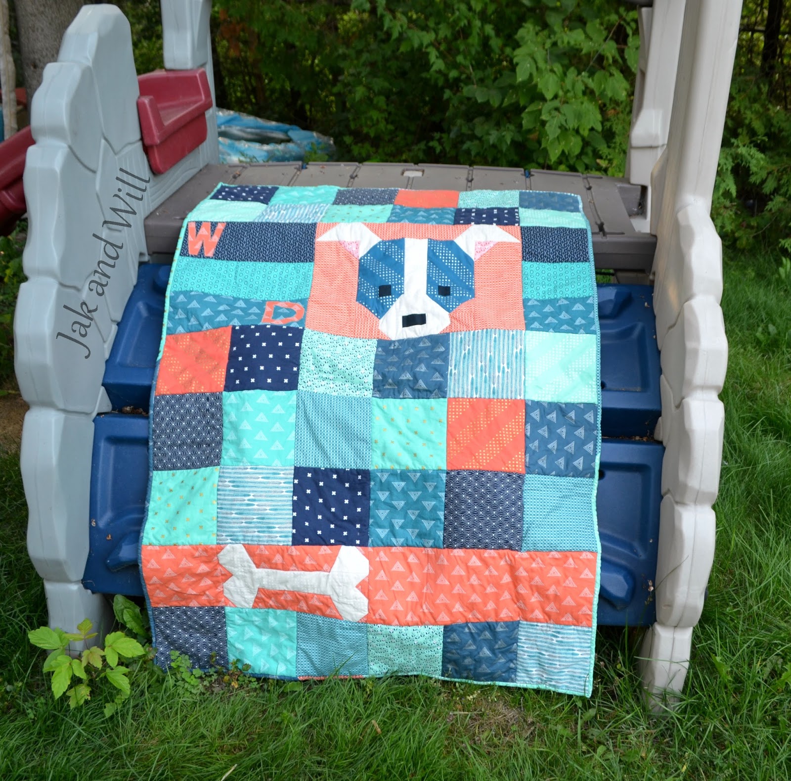 Jak and Will: Dog Gone Cute Blog Hop and Bone Tutorial