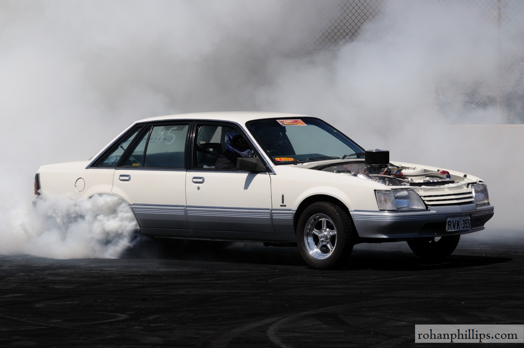 Cars, Cameras & Chronic Illness: Burnout Photo of the Day: Holden VK ...