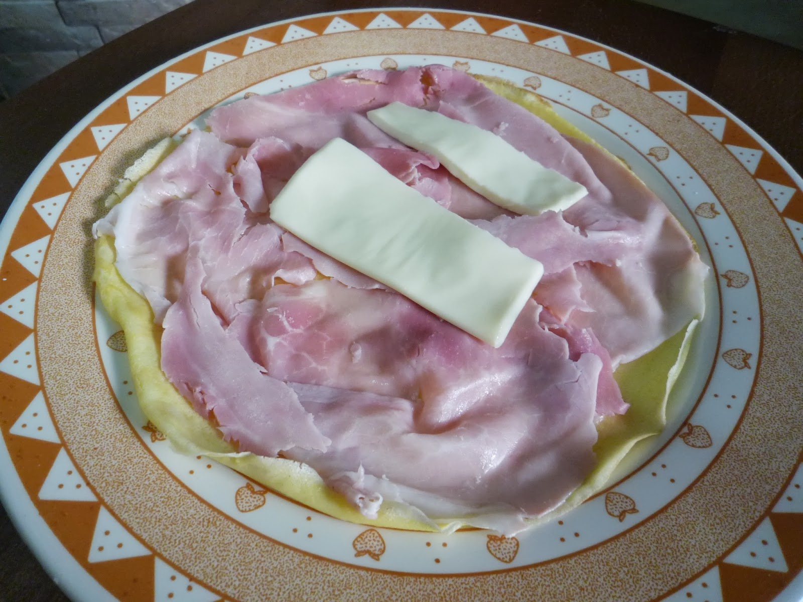 Raccolta Ricette : Crepes con prosciutto cotto e Philadelphia