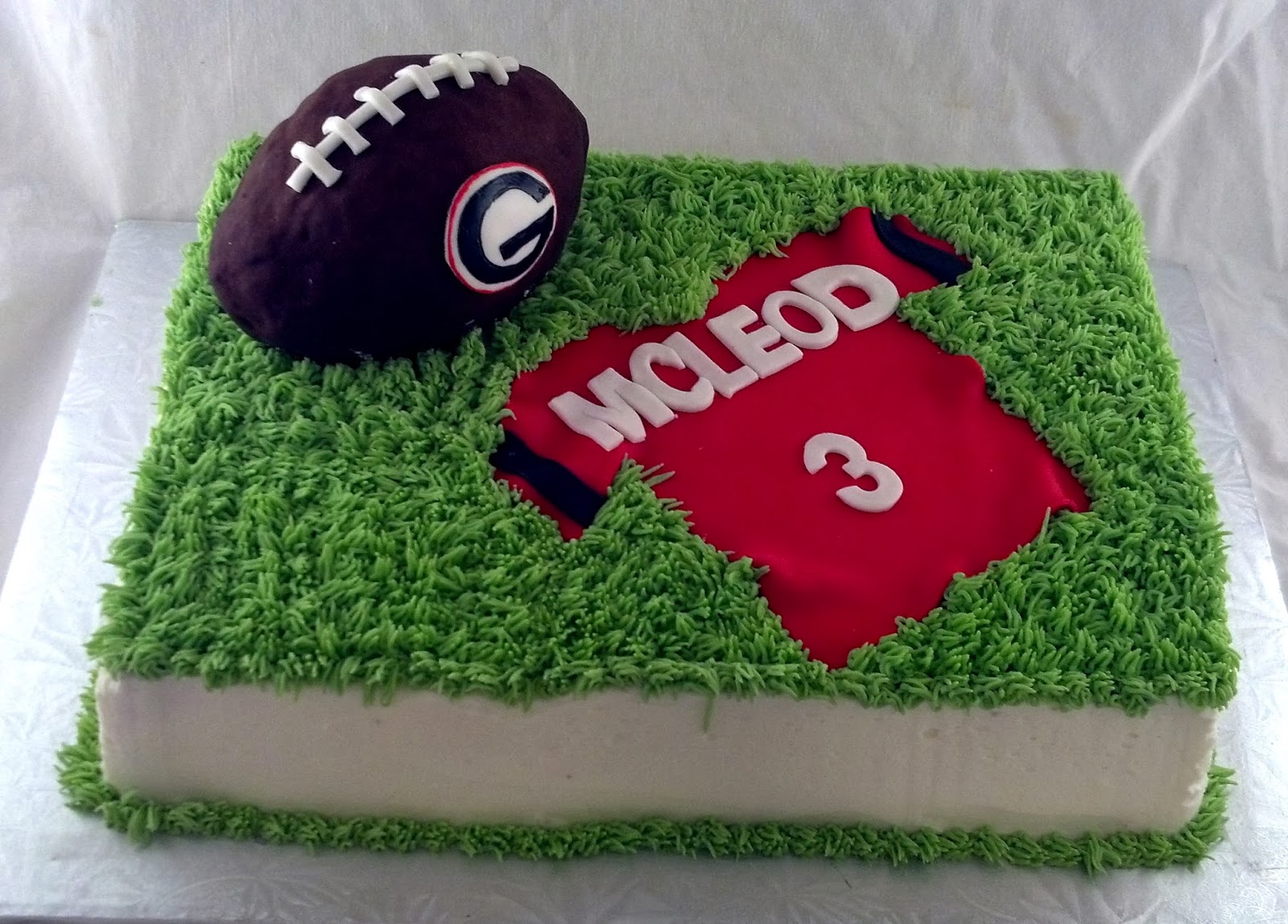 Sugar & Spice Sweets: UGA Cake
