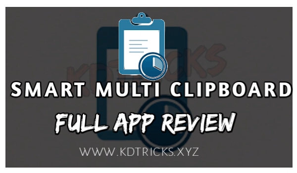SMART MULTI CLIPBOARD app review. Best clipboard app for making notes ...