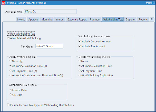 Oracle Application Techno Functional : How to Setup Oracle Payable ...