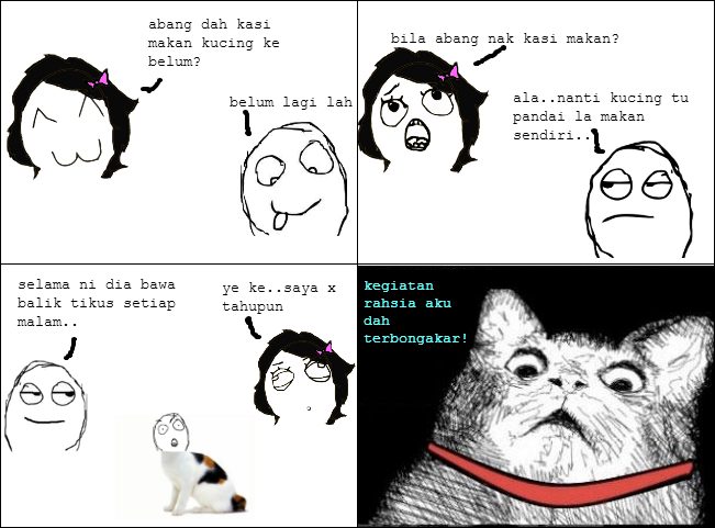Koleksi Lawak ‿ : Komik Meme