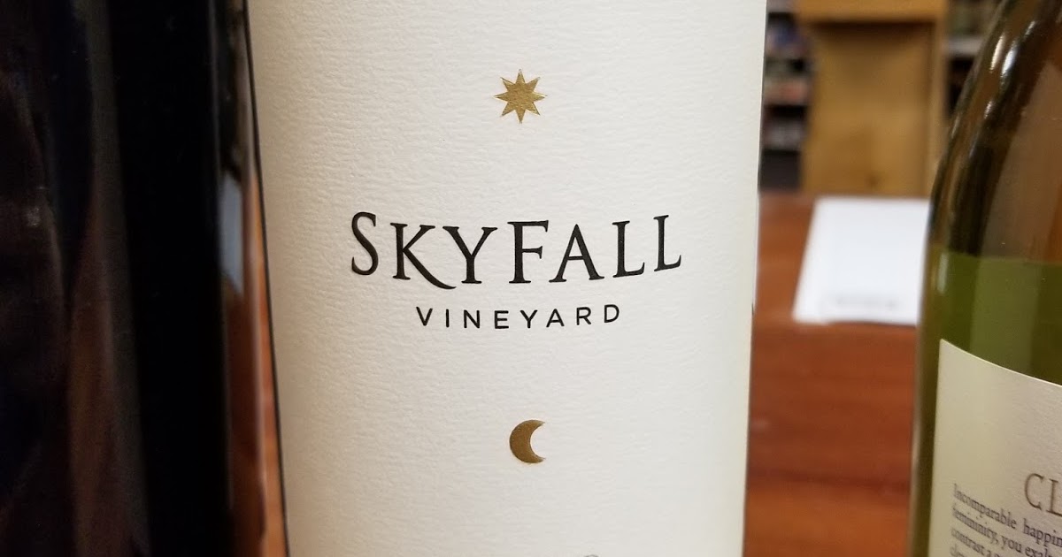 Becky's Wine Blog: Tasting - Skyfall Red Blend
