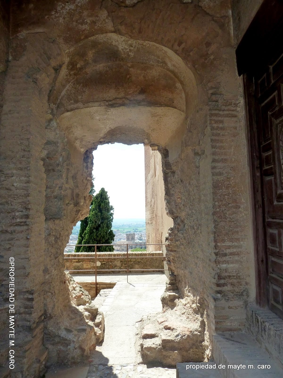 GRANADA CIUDAD VIVA: El Camino de Ronda de la Alcazaba de la Alhambra ...