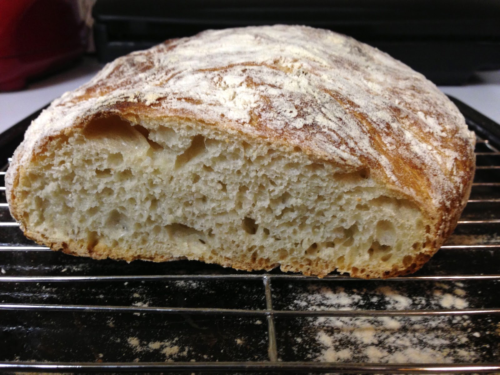 Carrie's Kitchen: Crusty Rustic Bread