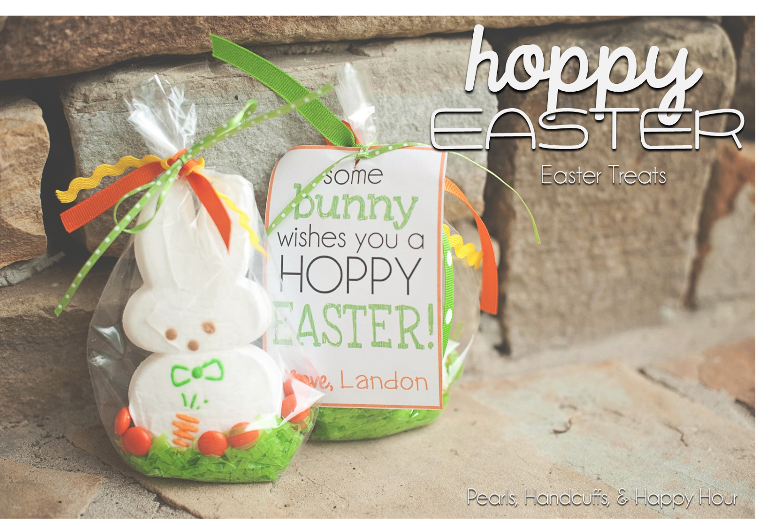 Pearls, Handcuffs, and Happy Hour: Easter Treats & Gift Tags