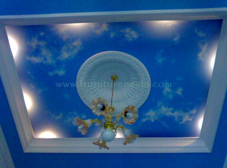 Desain Plafon Gypsum Rumah Minimalis