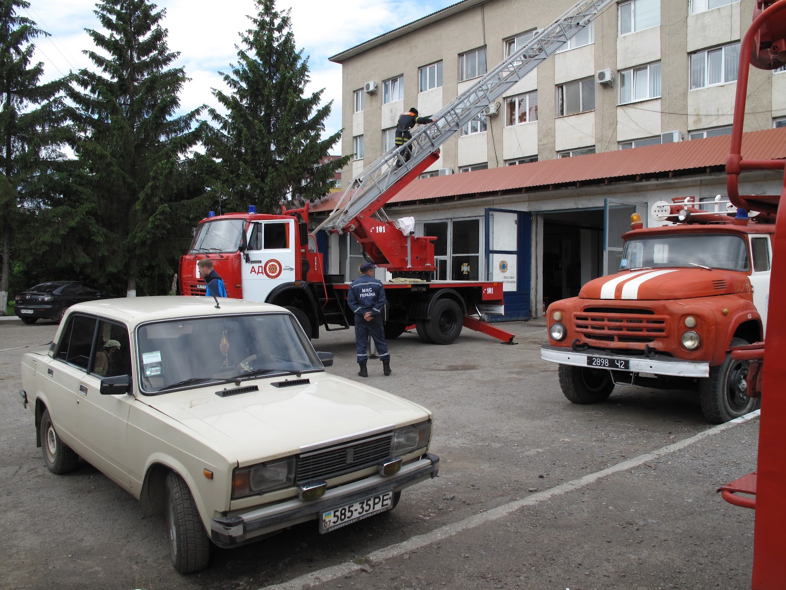 Ukraine GSE: Fire Station visits