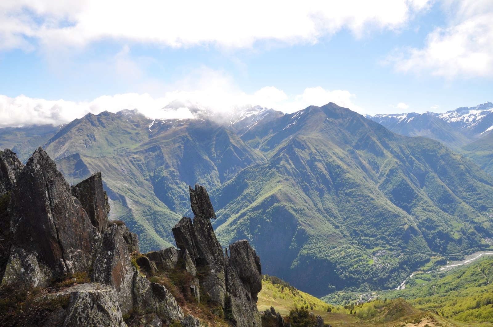 Pic de Viscos, 2141m, depuis Luz-Ardiden.