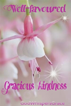 GodWhispersGrace: Well-favoured .... gracious kindness